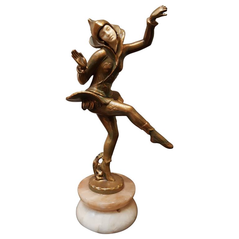 Art Deco Dancing Muse For Sale at 1stDibs
