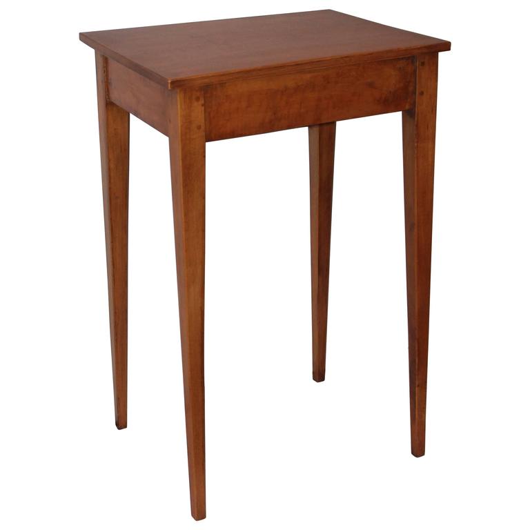 19th Century Shaker Style Side Table/Nightstand at 1stDibs