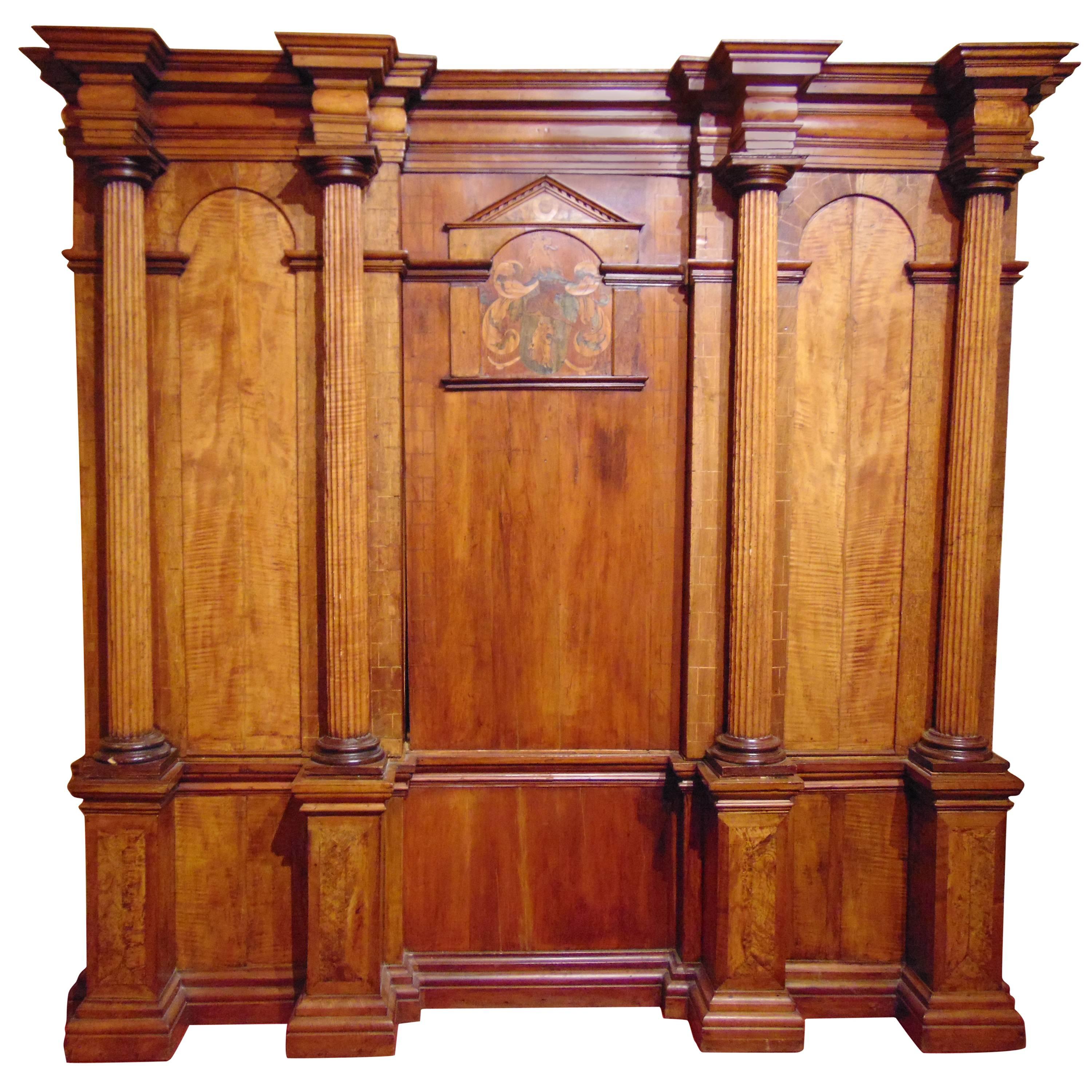 Rare 18th Century Weapon Cabinet For Sale at 1stDibs