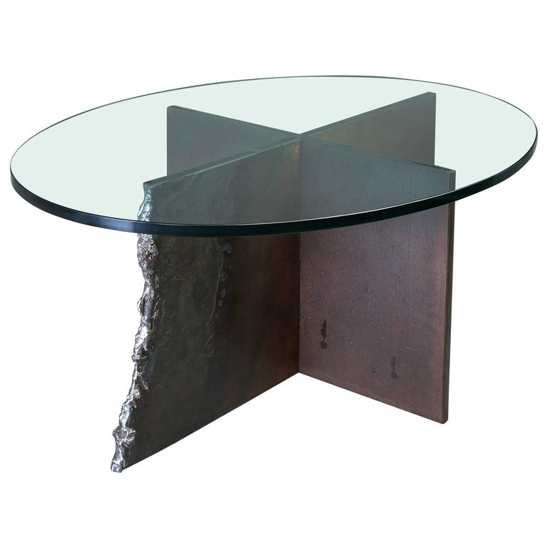 Corten Steel Max Coffee Table For Sale at 1stDibs