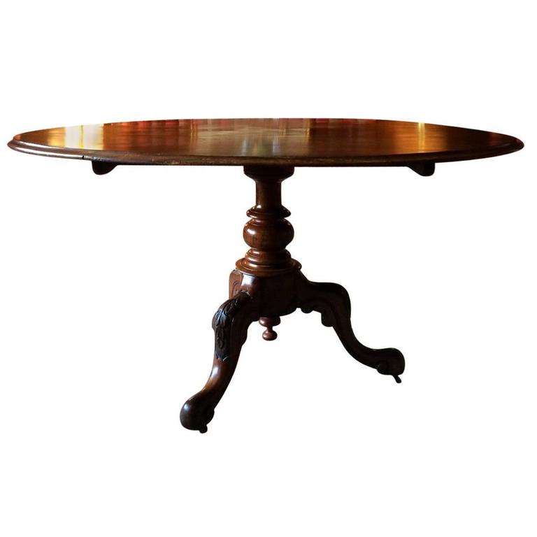 Fabulous Antique Victorian Oval Centre Table Victorian Mahogany 19th ...