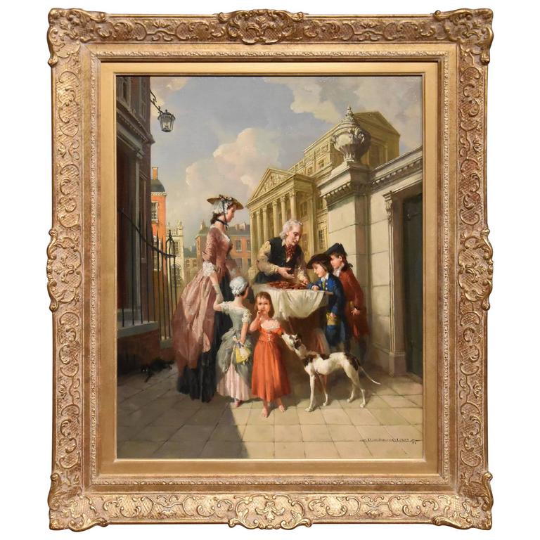 "A Gingerbread Seller" by Vernon Ward For Sale at 1stDibs | vernon ward ...