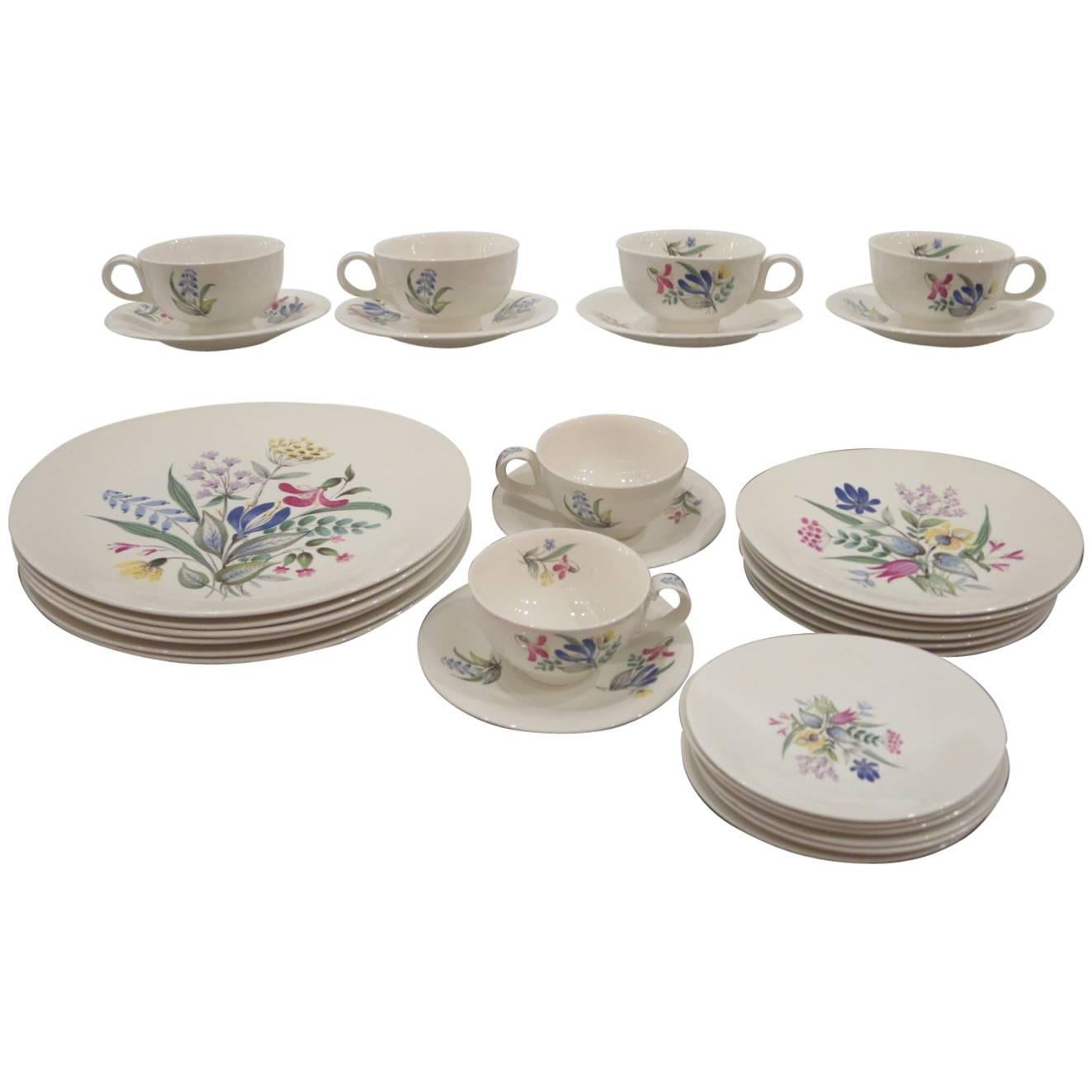 Eva Zeisel Hallcraft Plates Setting for Six at 1stDibs