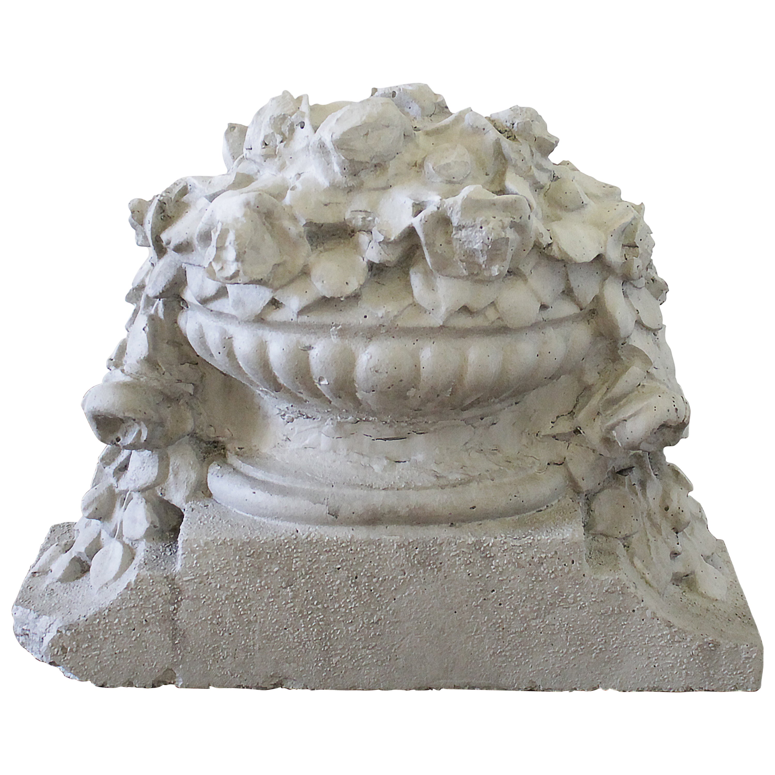 Antique Boxer Cast Stone Garden Ornament at 1stDibs