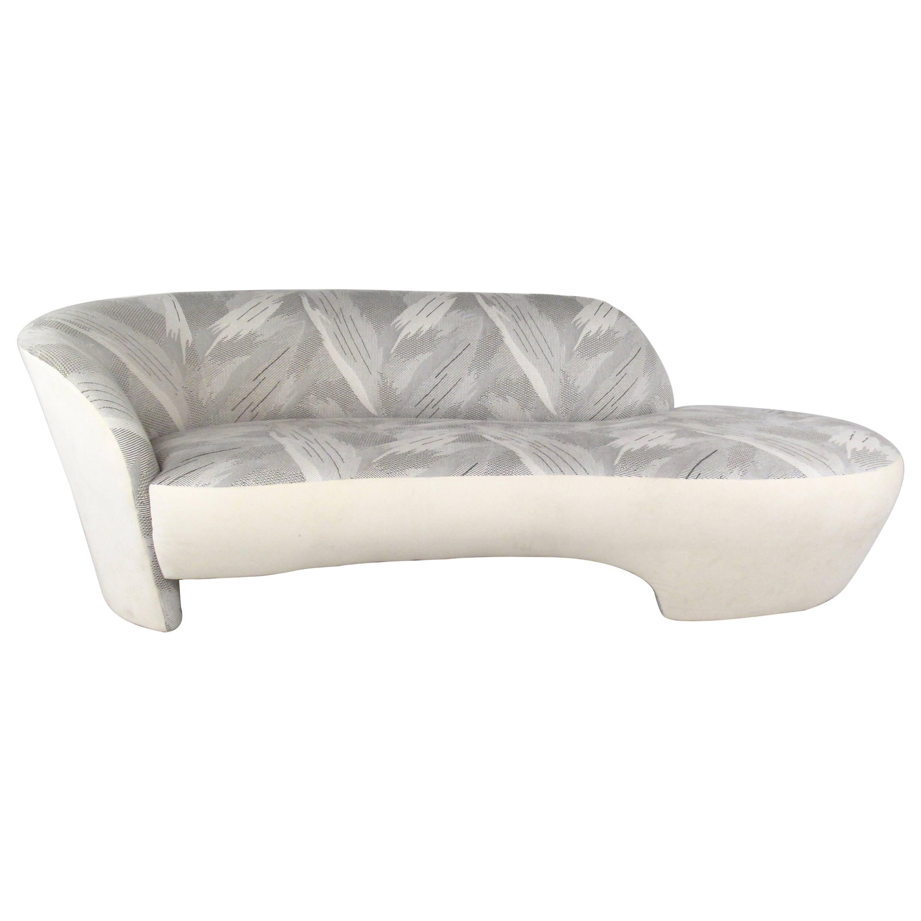 Contemporary Modern Sculptural Sofa For Sale at 1stDibs | one arm sofa designs, contemporary ...