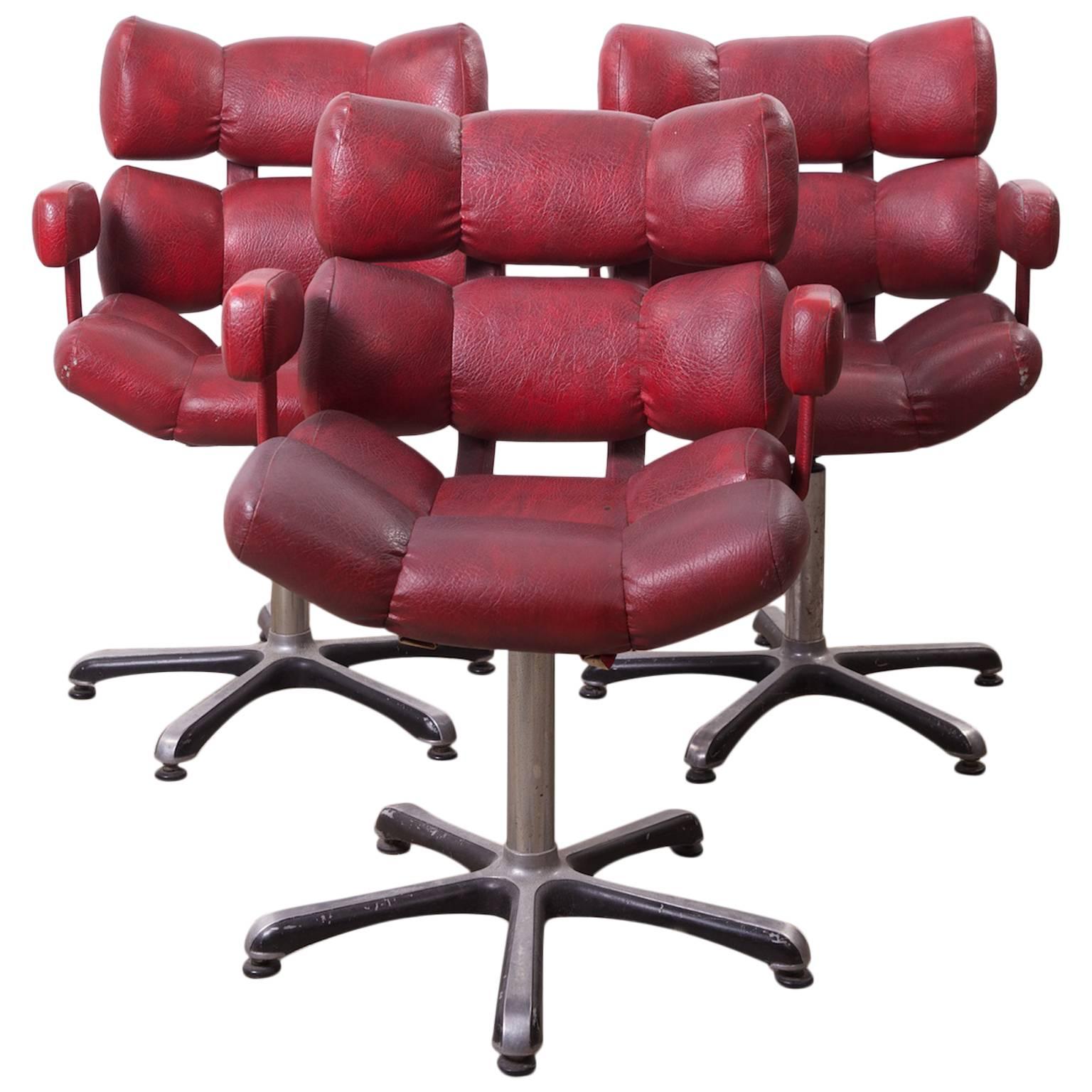 Revolving Barbers Chairs at 1stDibs