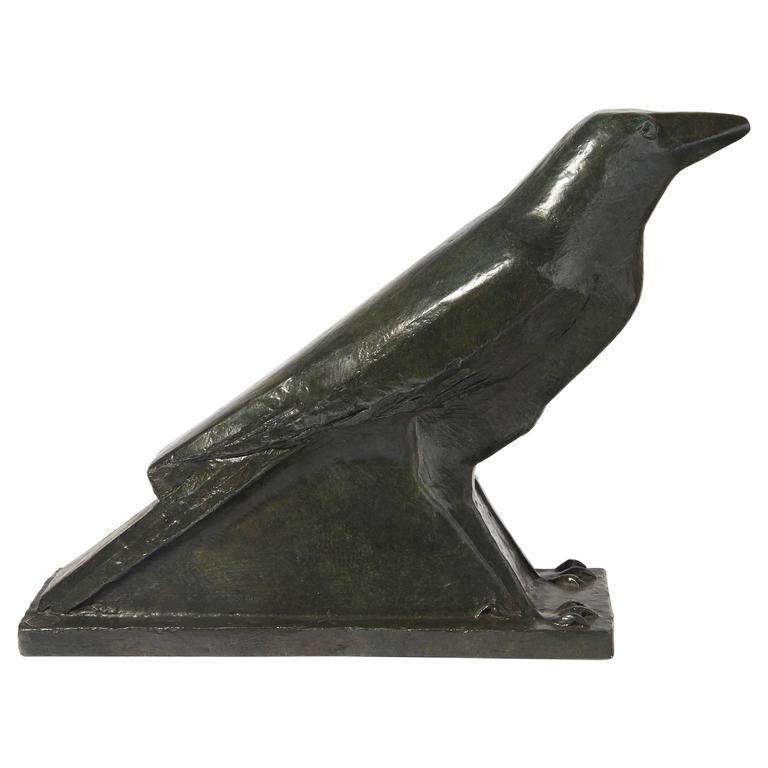 Sculpture 'Crow' by Joseph Csaky For Sale at 1stdibs