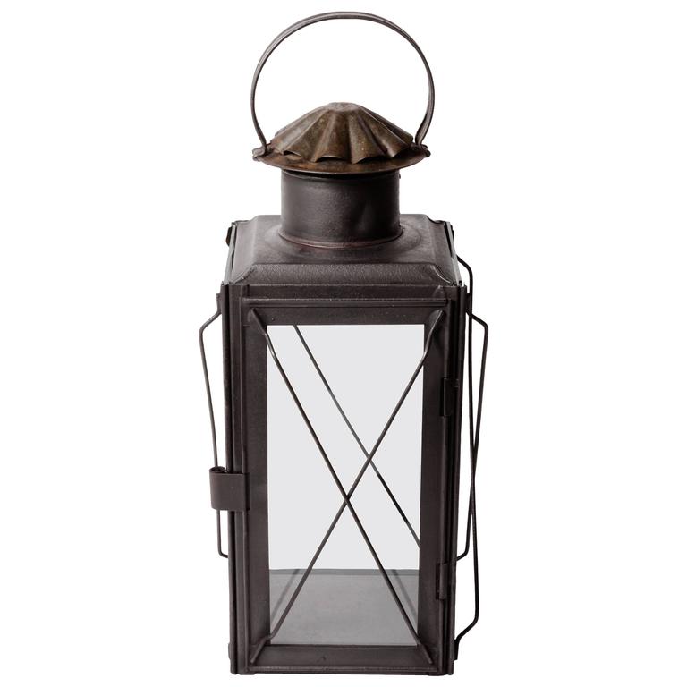 Late 19th Century Cut Glass Lantern at 1stdibs
