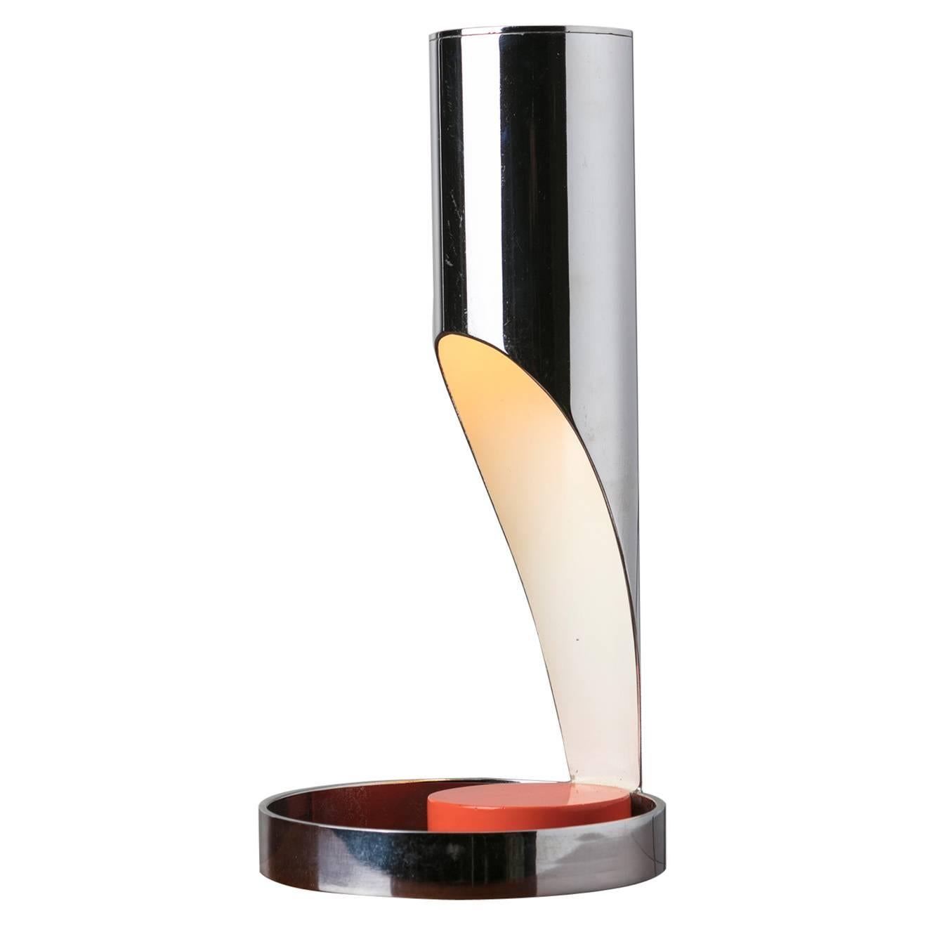 Rare Table Lamp "Gyroscope" by Gaetano Missaglia at 1stDibs