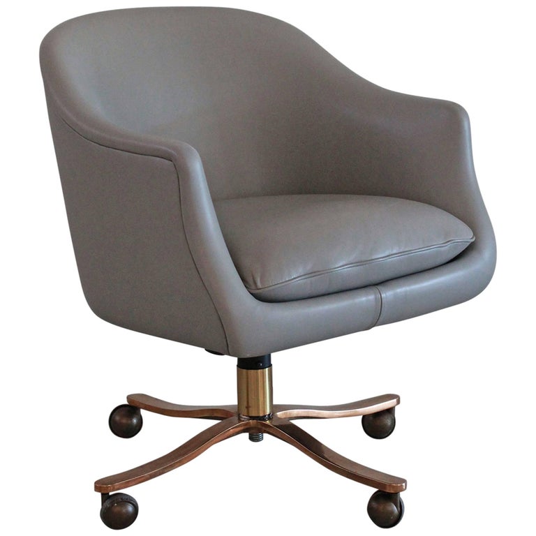 Ward Bennett Desk Chair at 1stDibs