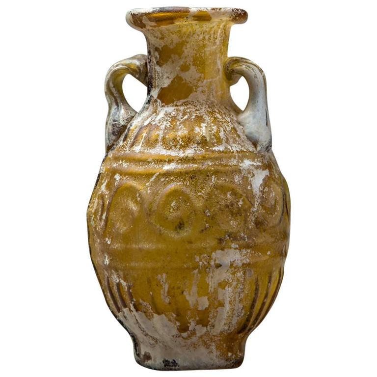 Roman Glass Amphora For Sale at 1stDibs