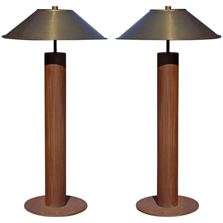 Rare Pair of Floor Lamps by Peter Preller for Tecta For Sale at 1stDibs ...