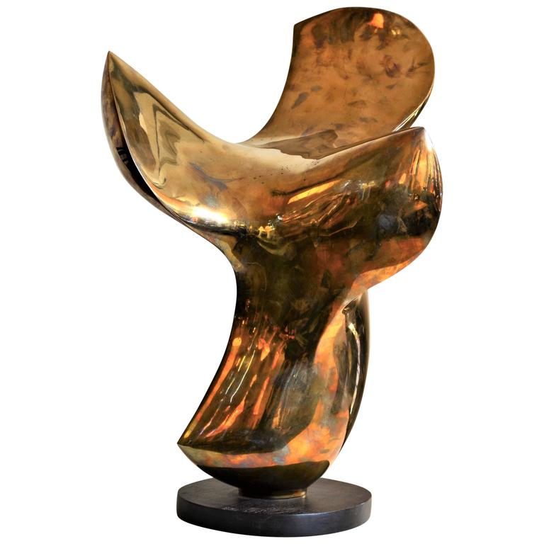 Bronze Abstract Modern Sculpture by Thomas McClure at 1stDibs
