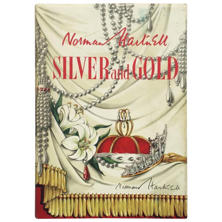 Norman Hartnell Silver and Gold 1st Edition, 1955 at 1stDibs
