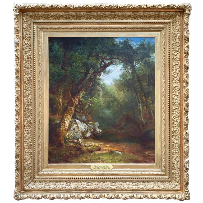 "The Butternut Tree" Painting by Asher B Durand For Sale at 1stDibs