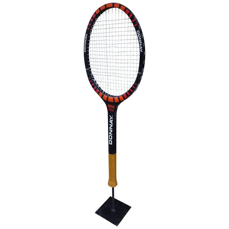 Large Promotional Donnay Racket at 1stDibs | donnay tennis racquets
