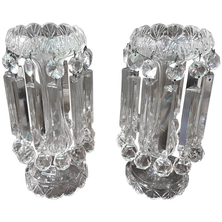 19th Century Cut Crystal Lusters at 1stDibs