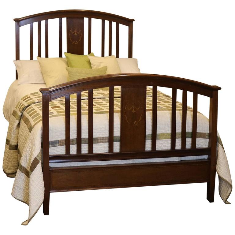 Mahogany Inlaid Edwardian Bed, WD13 at 1stDibs | edwardian beds