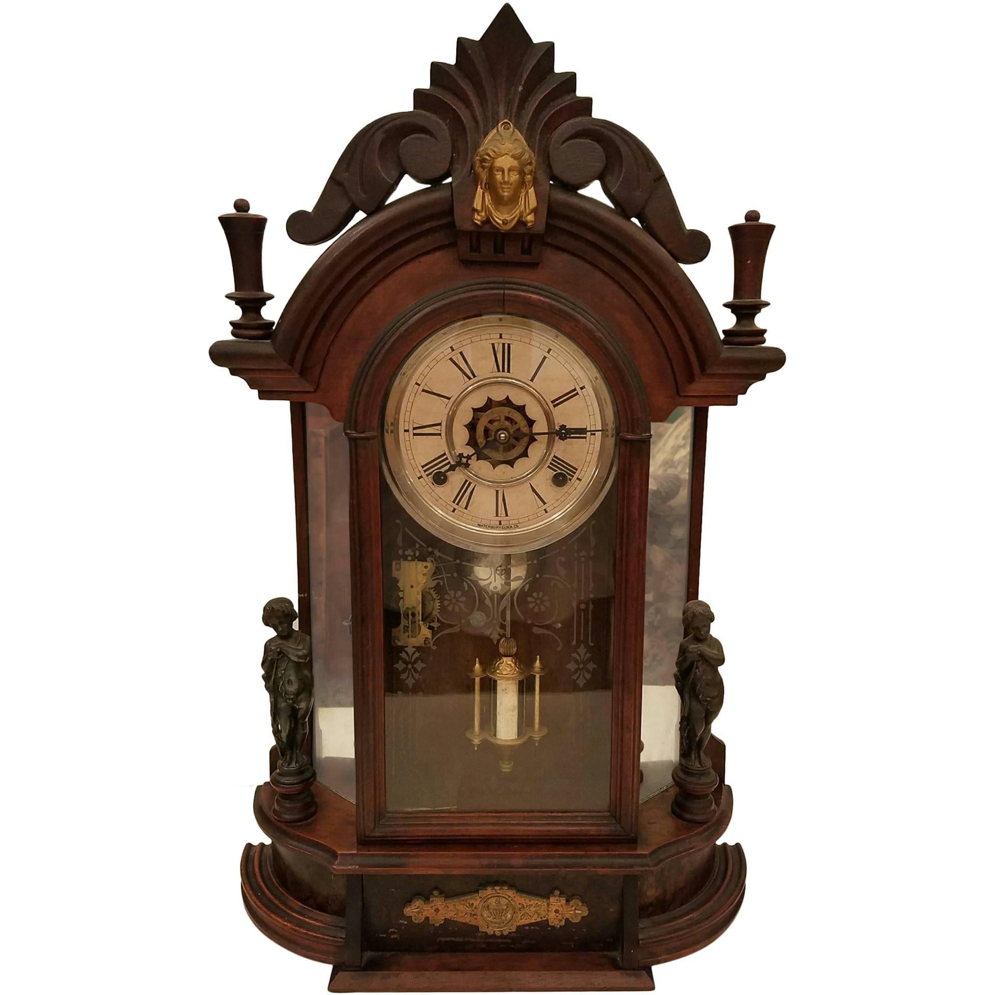 Antique Waterbury "Oxford" Parlor Mantle Clock For Sale at 1stDibs ...