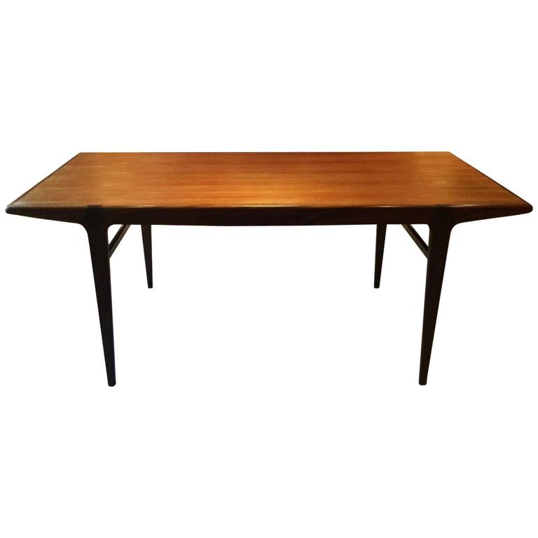 Antique Retro 1970s Younger Teak Dining Table Six Retro Chairs at 1stDibs