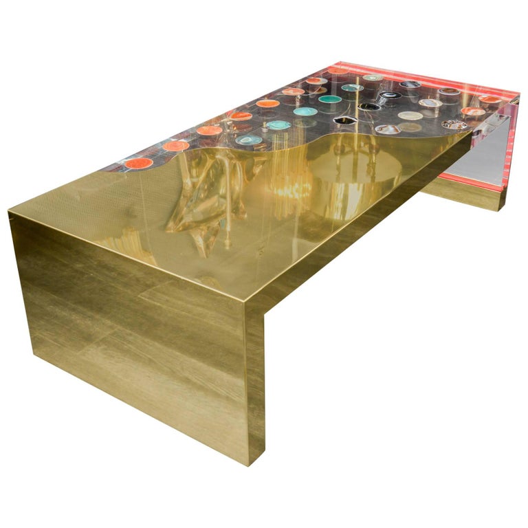 Huge One of a Kind Cocktail Table at 1stDibs