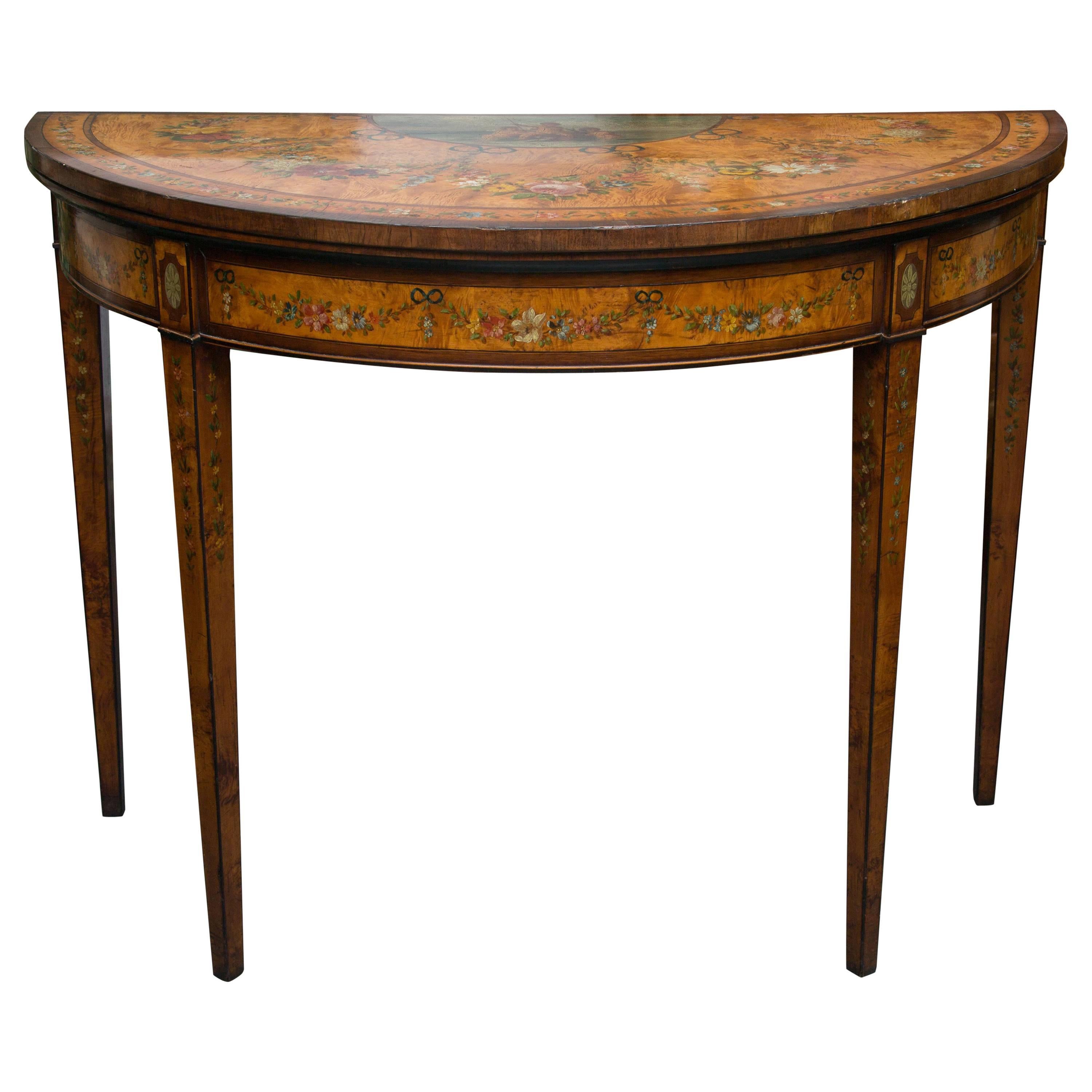 19th Century Italian Renaissance Style Carved Walnut Antique Game Table ...