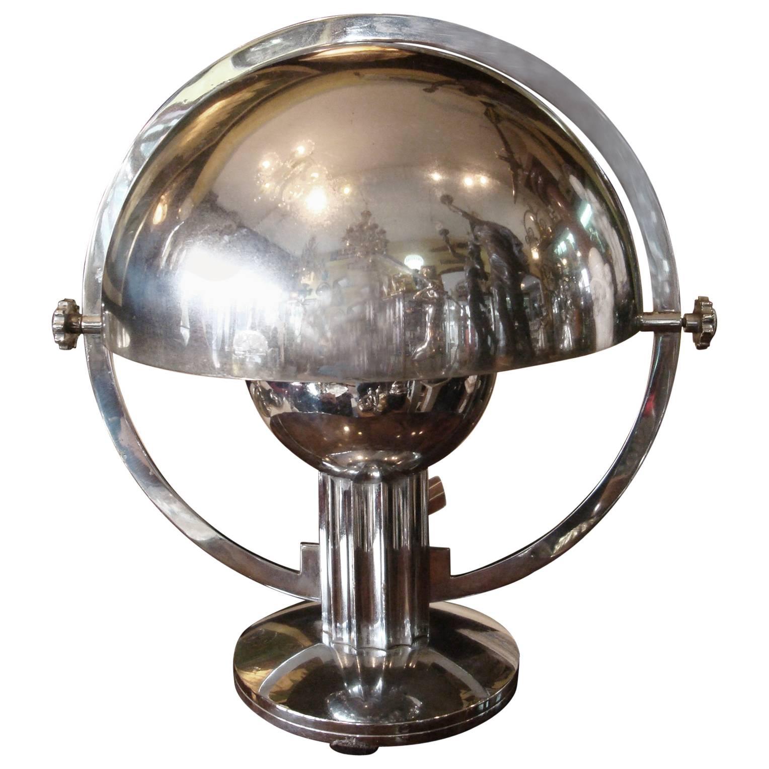 Art Deco Streamline Desk Table Lamp, 1930s at 1stDibs