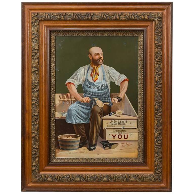 Antique Tin Sign, Carter Ink Co. "After All.No Ink Like Carter's, circa ...