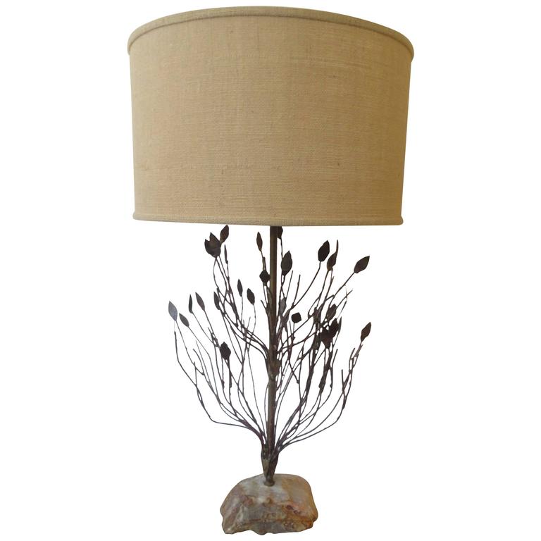 Silas Seandel or Curtis Jere Style Lamp at 1stDibs