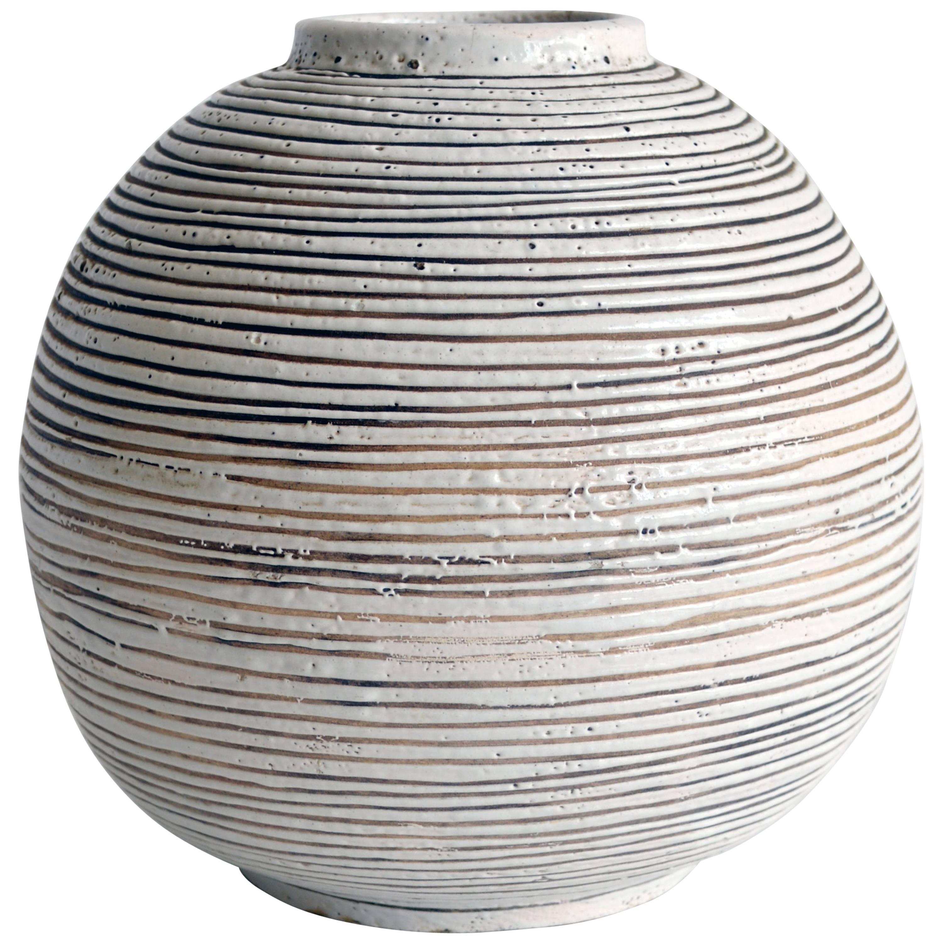 French Textural Vase at 1stDibs