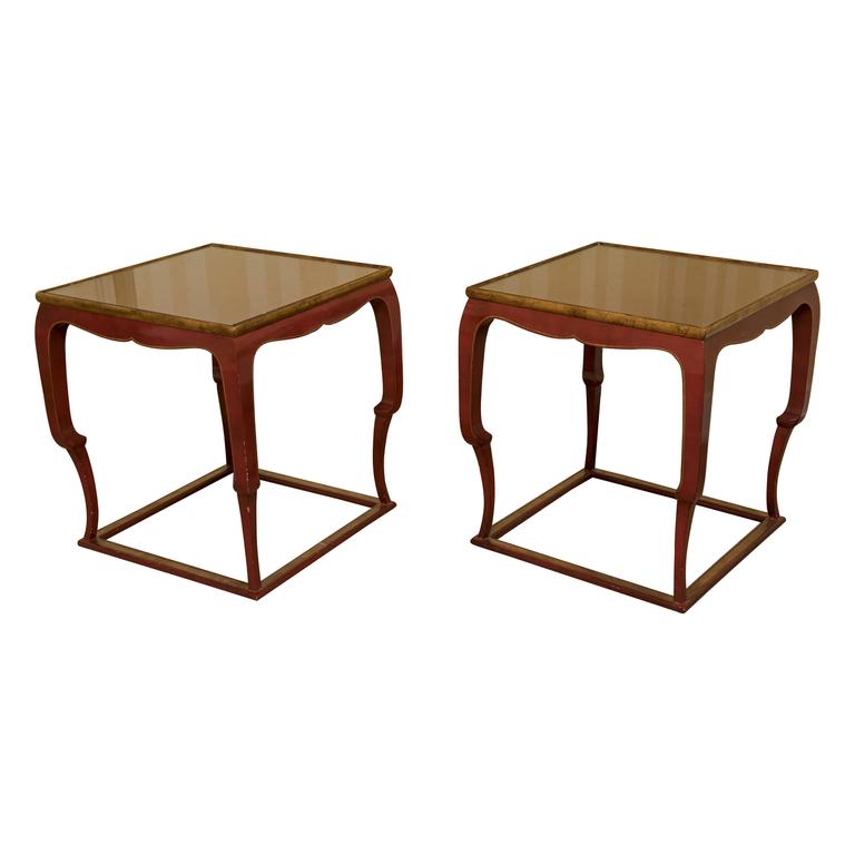 Pair of Rogue Side Tables For Sale at 1stDibs