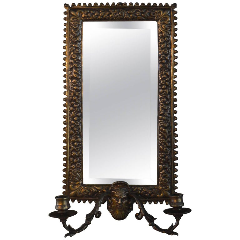 Tiffany and Co Mirror with Candelabra at 1stDibs