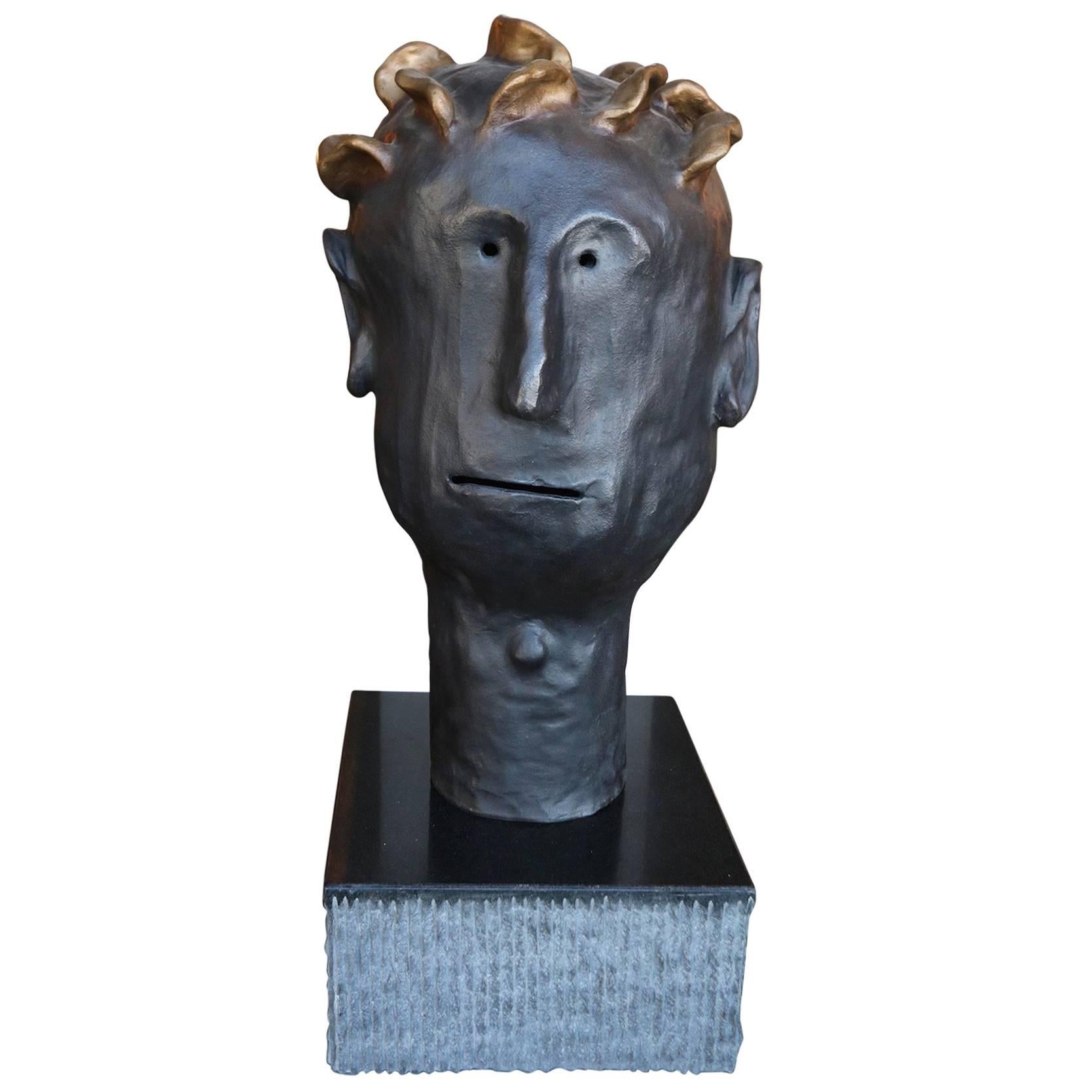 "First Love" Large Bronze Sculpture by Itzik Ben Shalom at 1stDibs