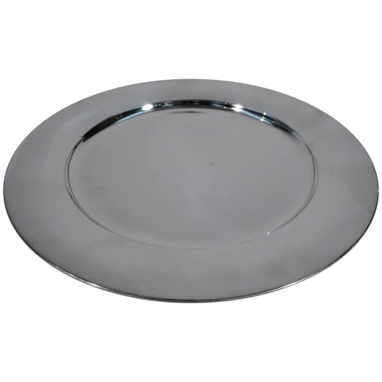 Tiffany Simple and Modern Sterling Silver Tray For Sale at 1stDibs