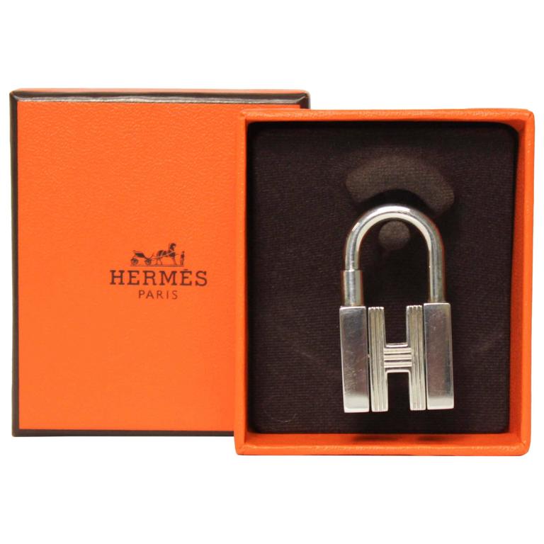 Hermès "H" Lock Charm at 1stDibs