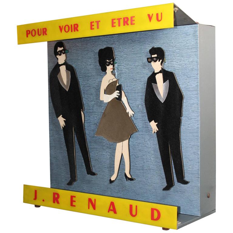 Vintage Optical Shop Moving Store Display For Sale at 1stDibs