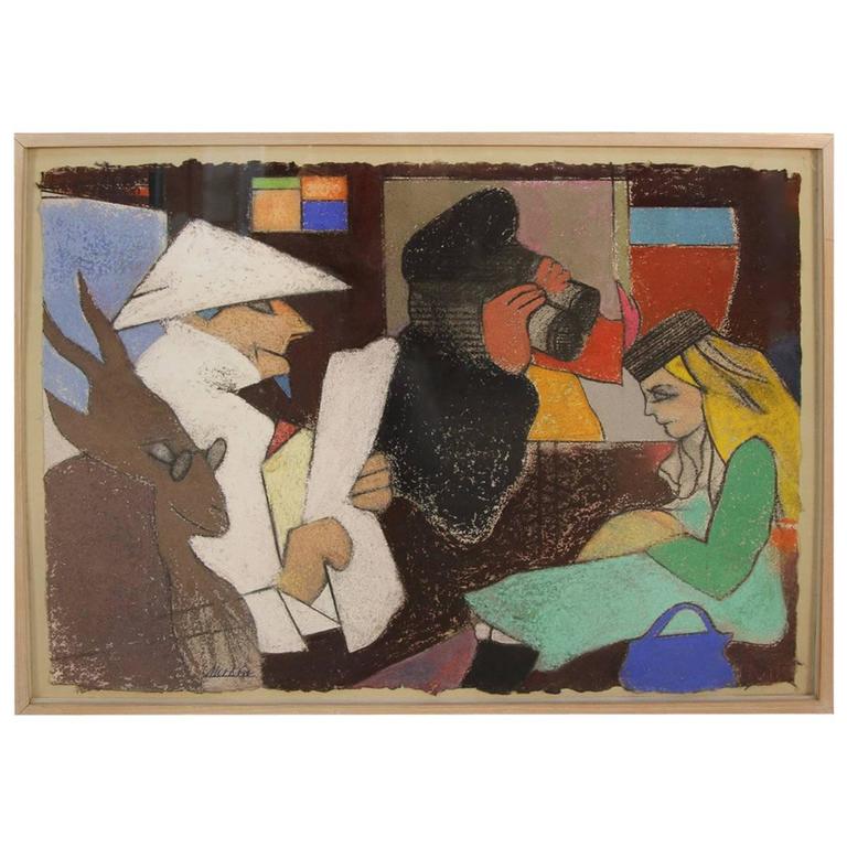 Important Painting By Richard Merkin Terry Dintenfass Gallery For Sale ...