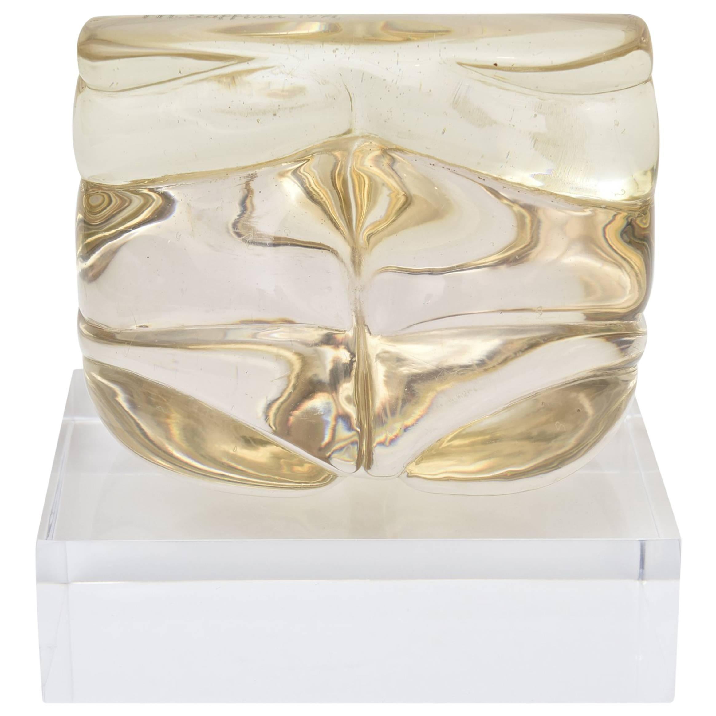 Lucite Sculptures - 304 For Sale at 1stdibs