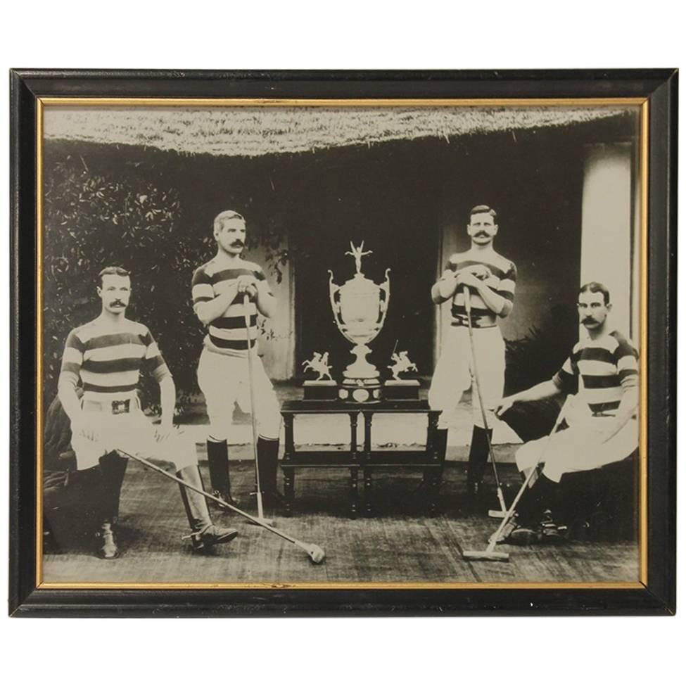 Vintage Photo of Polo Players at 1stDibs