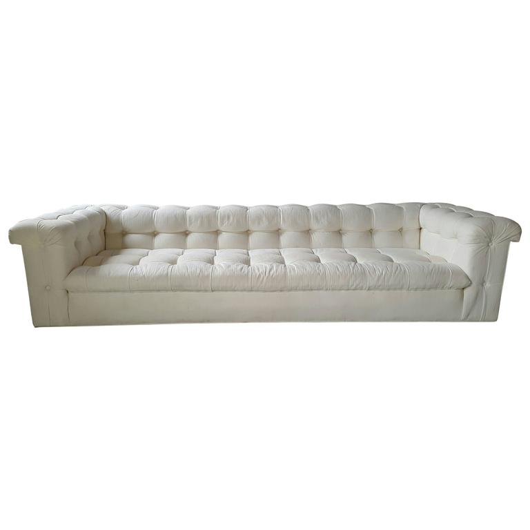 Classic Edward Wormley for Dunbar Button-Tufted "Party Sofa" at 1stDibs ...