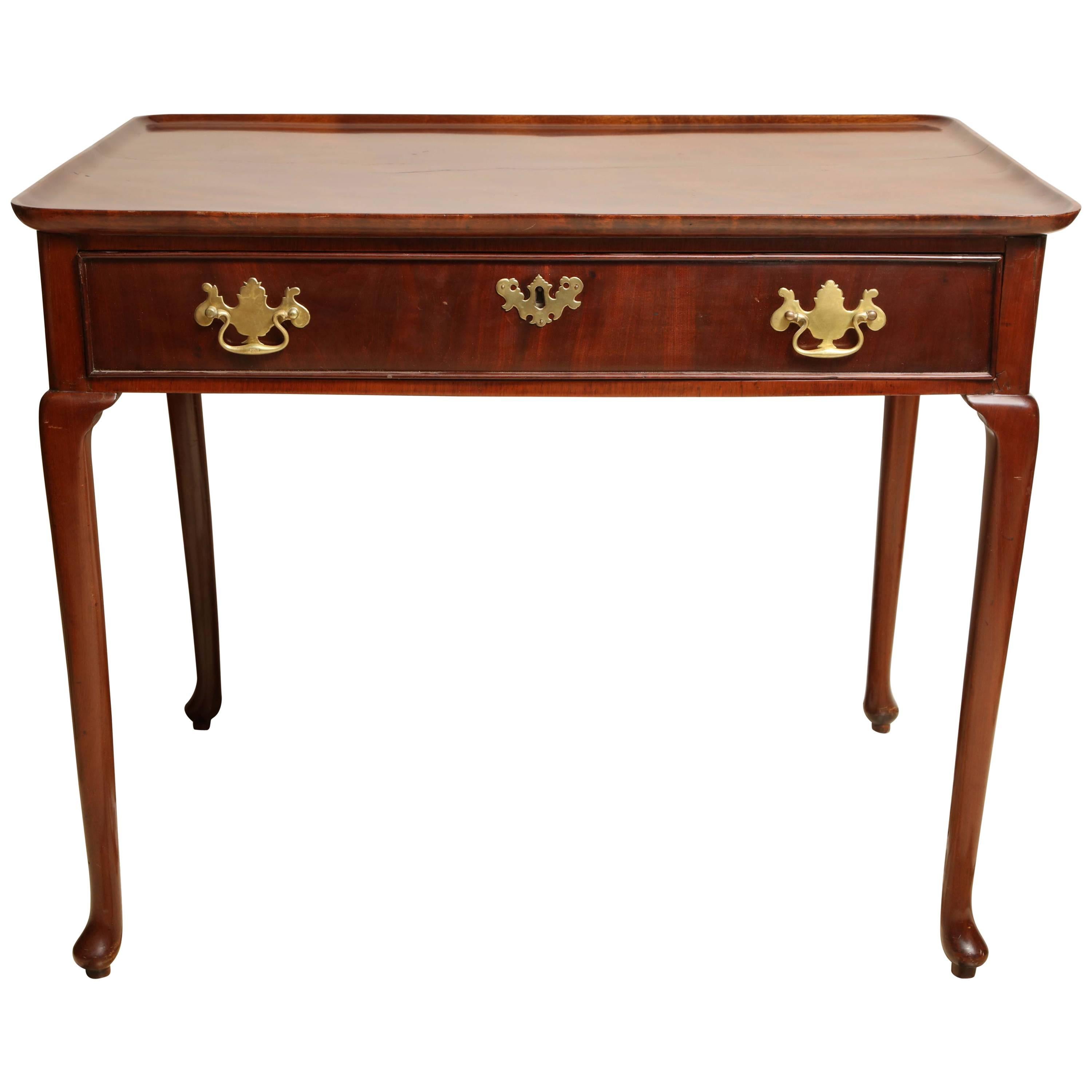 Dutch Mahogany Tea Table at 1stDibs