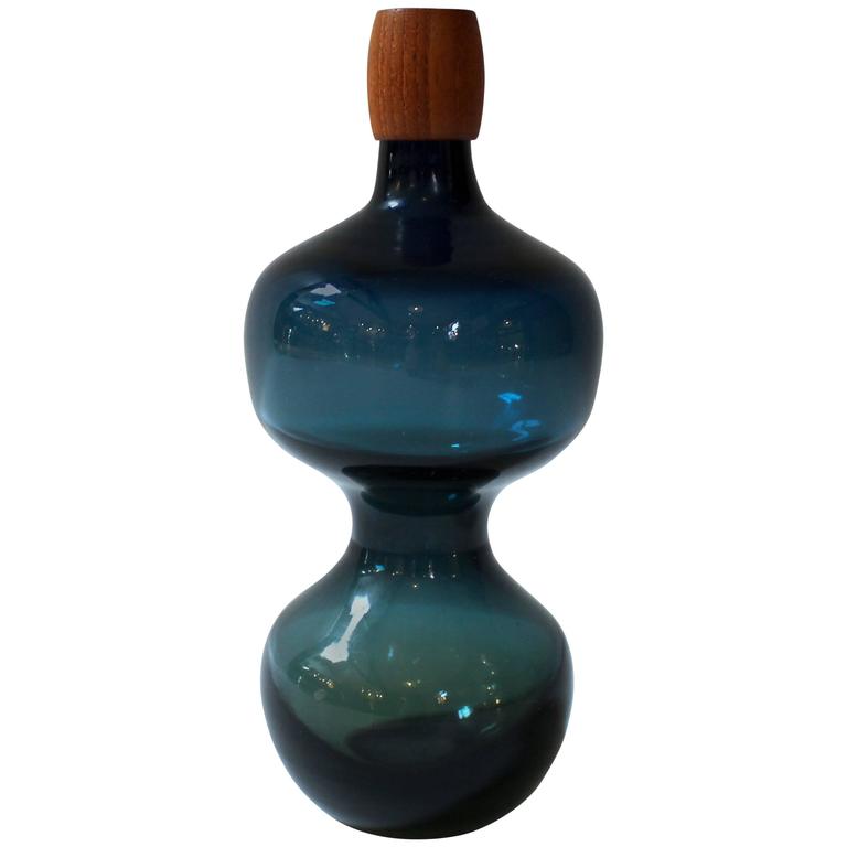 1960s Tropico Decanter by Göran Wärff for Pukeberg, Sweden at 1stDibs