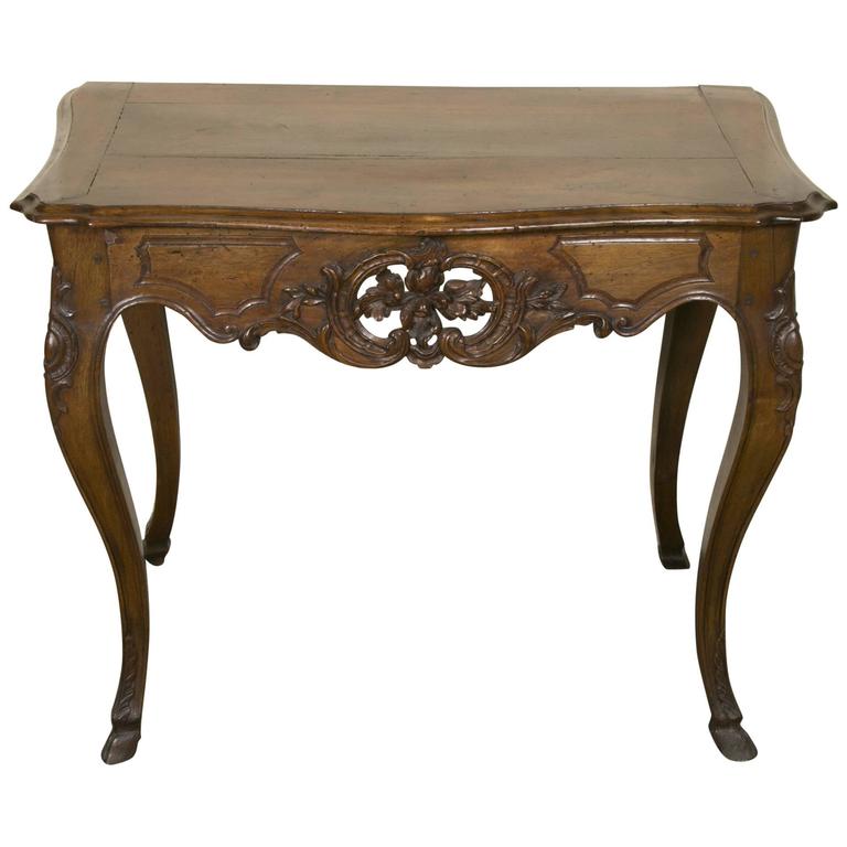18th Century, Louis XV Style Provençale Walnut Console Table on ...