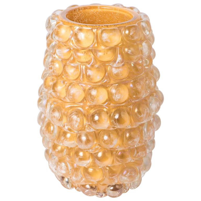 Murano Glass Vase by Silvano Signoretto at 1stDibs