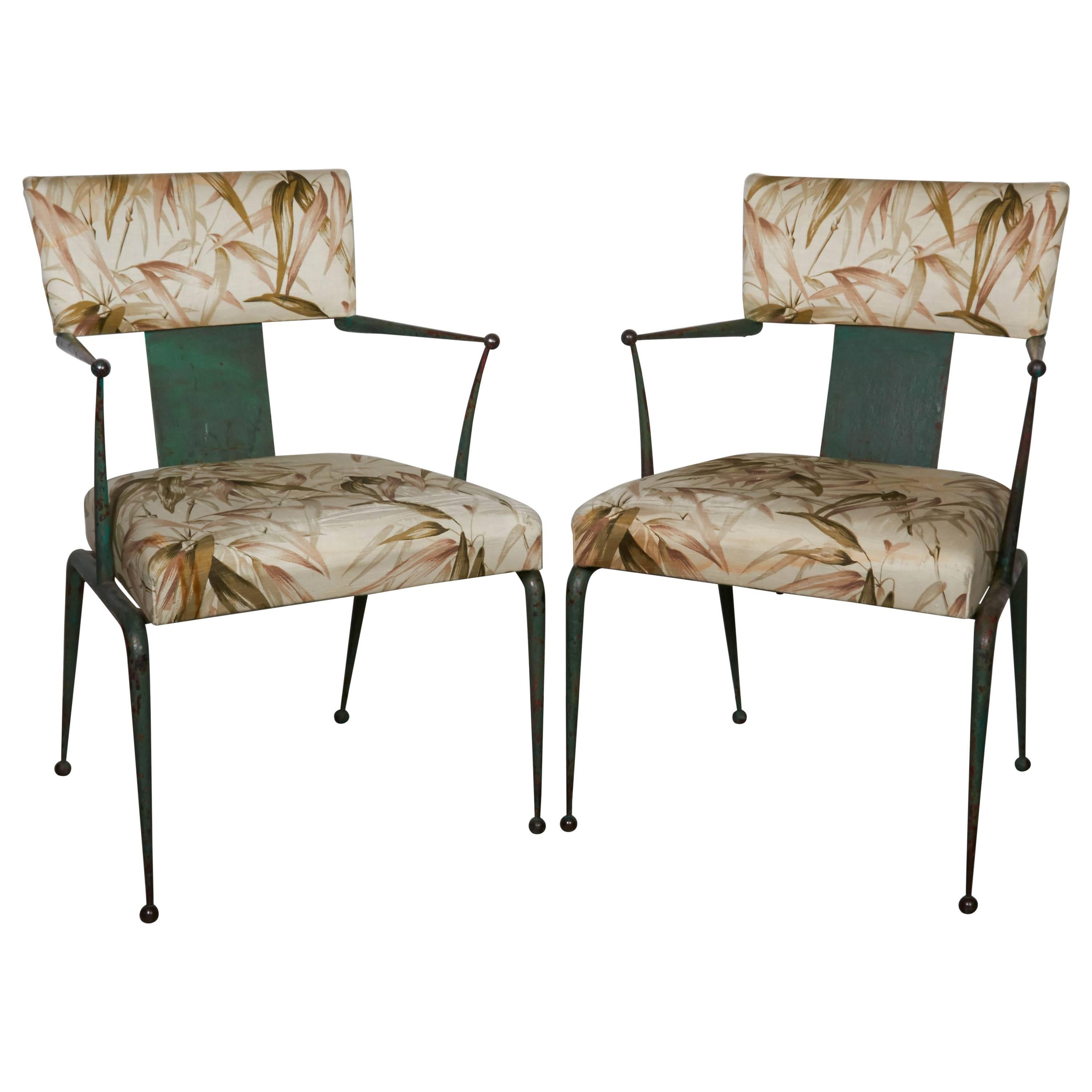 Rene Prou Armchairs at 1stDibs