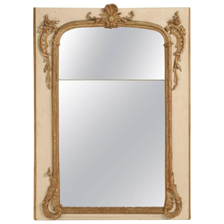 Antique French Gilt Mirror at 1stDibs