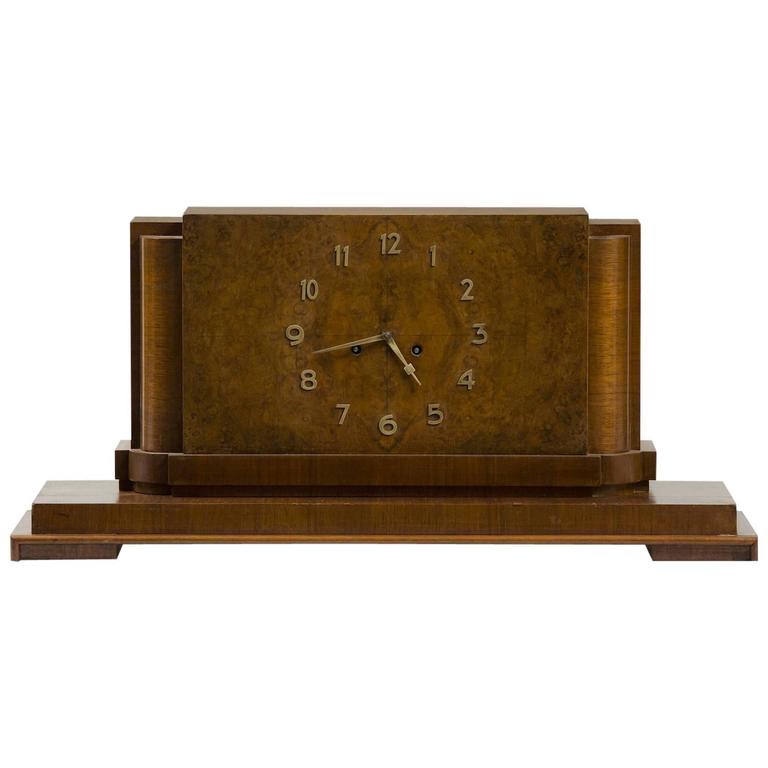 Art Deco Mantel Clock at 1stDibs