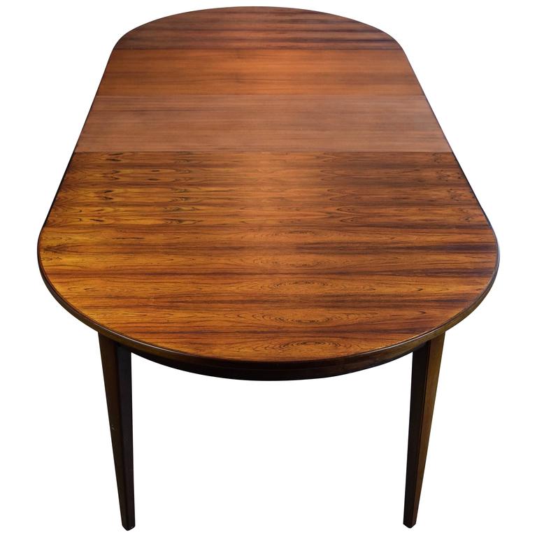 Omann Jun Model 55 Rosewood Dining Table at 1stDibs