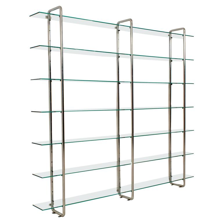 Impressive and Rare Bauhaus Style Shelving Unit at 1stDibs