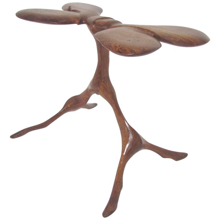 Andrew J. Willner American Studio Craft Modernist Table, Dated 1973 at ...